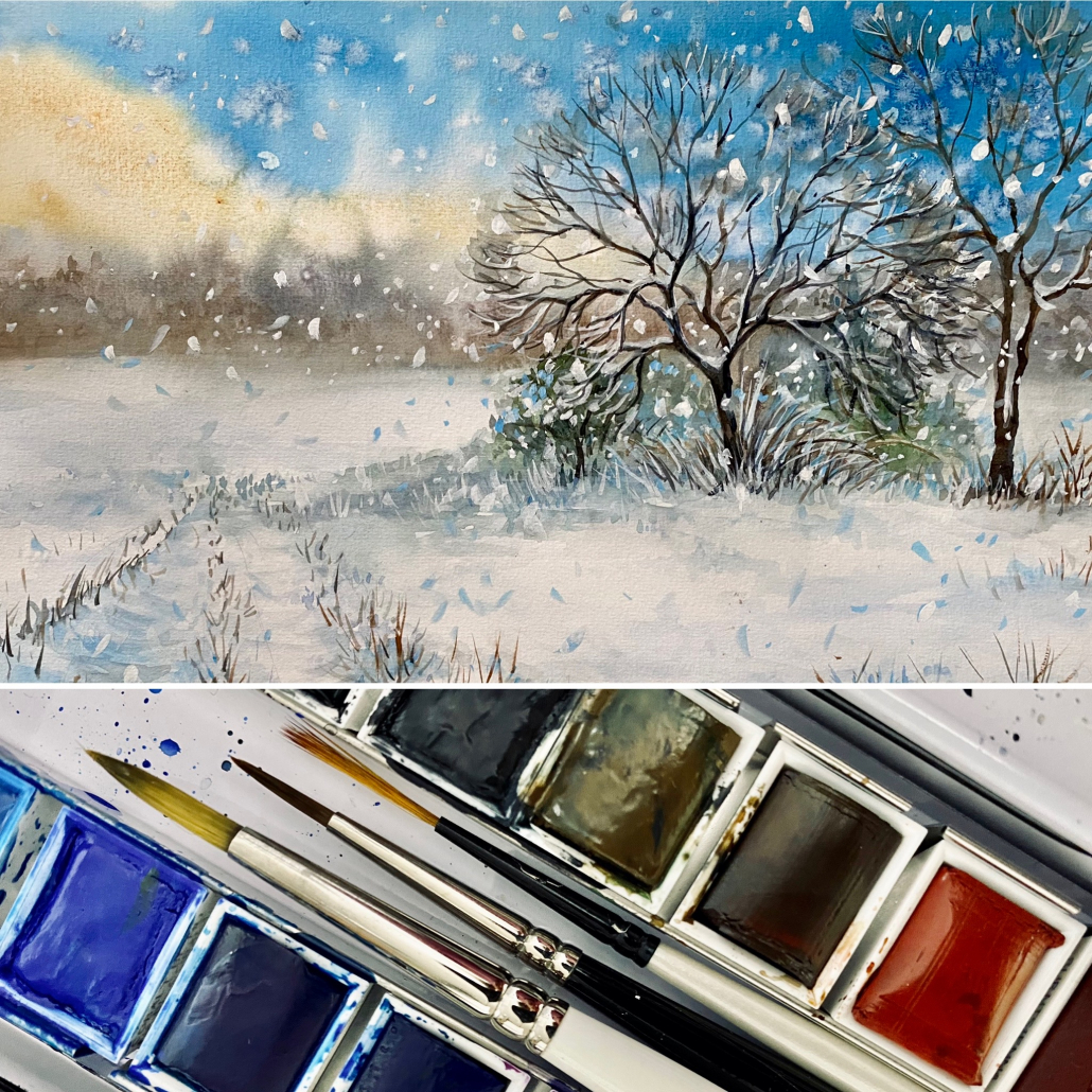 Watercolour courses - Discovery Art Class